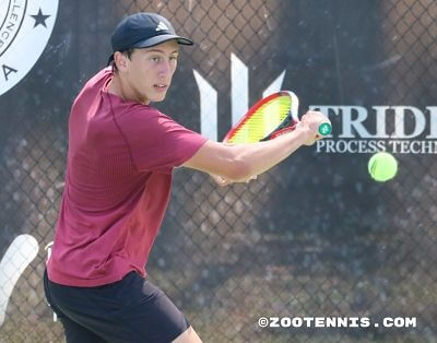 Doing His Homework - Rhiannon Potkey - The Tennis Recruiting Network